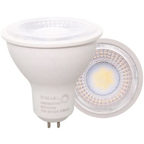 Bec Led Mr16 Gu53 7w R50 Dimabil 220v Alb Rece Sau Alb Cald