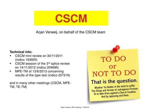 Ppt Cscm Powerpoint Presentation Free Download Id 4609280