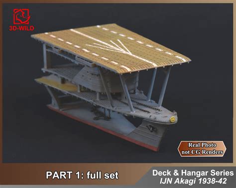 New Product Release 1350 Ijn Akagi Aircraft Carrier Deck And Hangar S