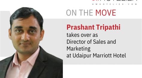 Prashant Tripathi Takes Over As The Director Of Sales And Marketing At