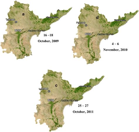 Modis Active Fire Locations Over The Indian Region During A 16 18