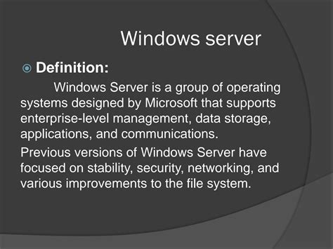 Solution Windows Server Studypool