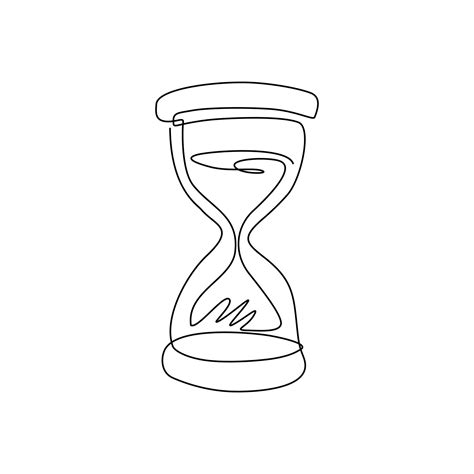 Simple Hourglass Drawing