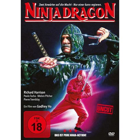 Ninja Dragon Richard Harrison Dvd Neu Ovp Fsk 18 3 71