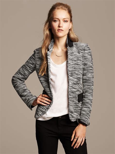 Colorblock Soft Blazer Banana Republic