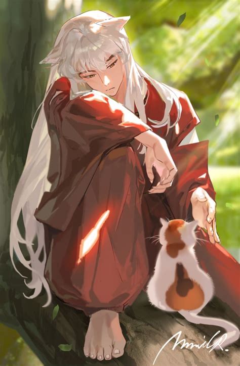 Inuyasha Inuyasha Drawn By Mmmilk Danbooru