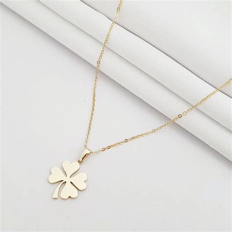 Yonca Altın Kolye İnanç Umut Aşk Şans Fiyatı Altın Plaza