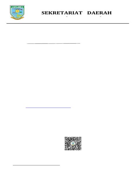 Surat Penginputan Data Ikk Lppd Kota Jambi 2024 Pdf