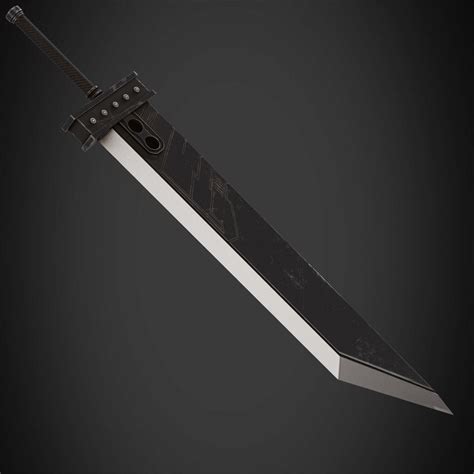 Final Fantasy Vii Cloud Buster Sword For Cosplay 3d Model 3d Printable