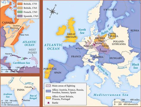 7 Years War Map