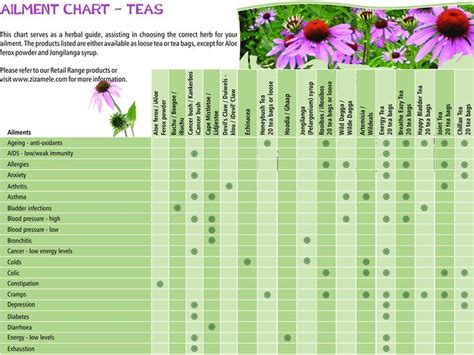 Printable Medicinal Herb Chart Printable Calendars At A Glance