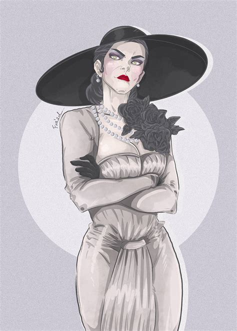 Lady Dimitrescu By Fouad Z On Deviantart