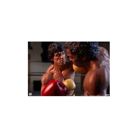 Rocky Iii Diorama Rocky Balboa And Apollo Creed Pcs Collectibles