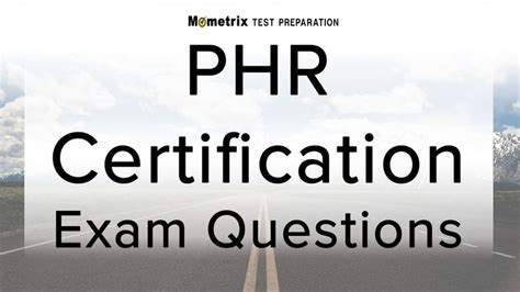 Phr Certification Exam Questions Practice Testing Exam Prep Exam