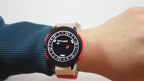 Single Handed Smartwatch Text Entry With Wristext Arduino Blog