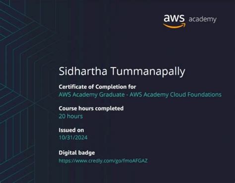 Aws Cloudcomputing Certification Cloudskills Awsacademy Continuouslearning Careergrowth