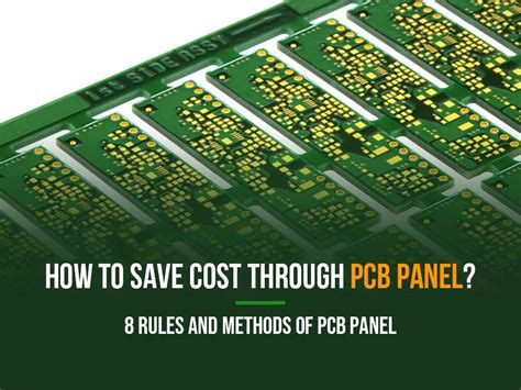 How To Save Cost Through Pcb Panel 8 Rules And Methods Of Pcb Panel Ibe Electronics