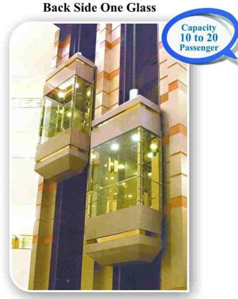 Back Side One Glass Panoramic Capsule Elevator At Best Price In Patna