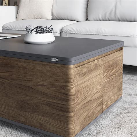 Mahogany Expandable Coffee Tablen Azure Living