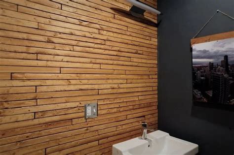 Diy Wood Lath Wall For Stylish Bathroom Decor