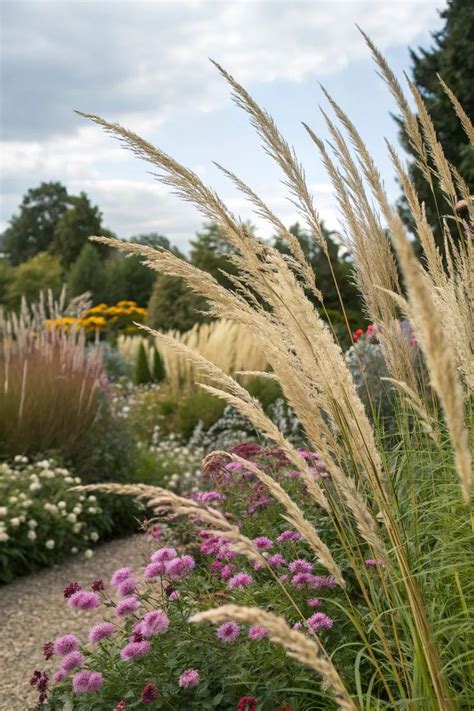 19 Inspiring Border Landscaping Ideas With Ornamental Grasses
