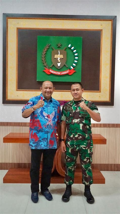 Dan Yonif 100ps Pindah Tugas Plt Bupati Langkat Berharap Tetap Jaga