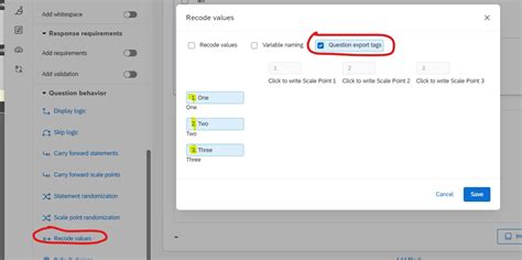 Hiding Statement Numbers In A Qualtrics Matrix Table Experience Community