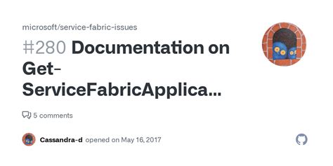 Documentation On Get Servicefabricapplicationupgrade Isnt Clear · Issue 280 · Microsoft
