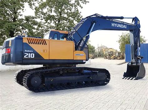 Hyundai R210 Heavy Construction Excavator Hexcoae