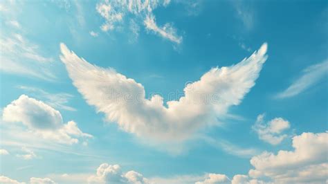 Angel Shaped Clouds