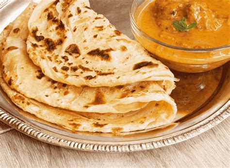 Malaysian Roti Canai Flatbread With Curry Delishglobe