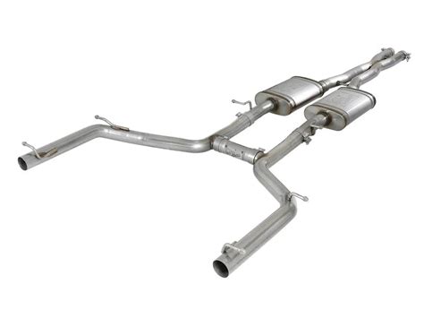 Afe Mach Force Xp 2 12in 304 Ss Cat Back Exhaust Raw Tip Fits