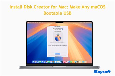 Install Disk Creator For Mac Free Download User Friendly