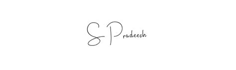 92 S Pradeesh Name Signature Style Ideas New Autograph