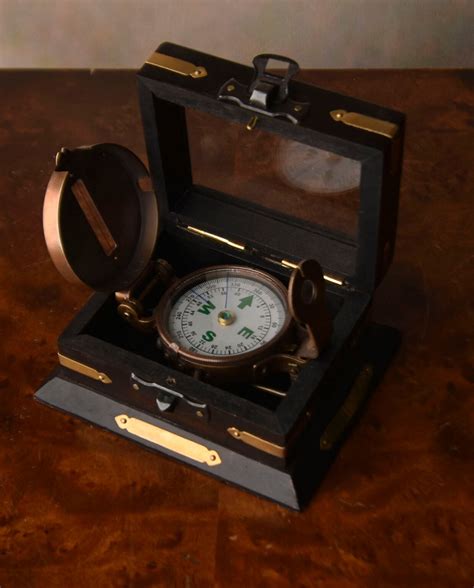Small Sailing Compass In An Elegant Box T For A Sailor