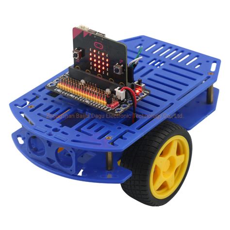 3wd Robot Chassis For Micro Bit Programmable Robot Kit With Control App