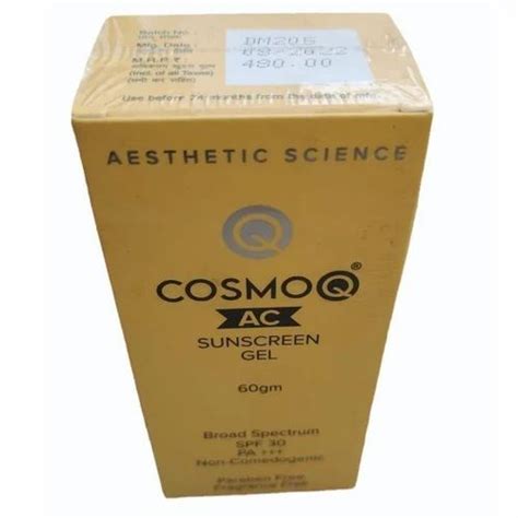 Cosmo Ac Sunscreen Gel Packaging Size 60 Gm At ₹ 400 In Surat Id