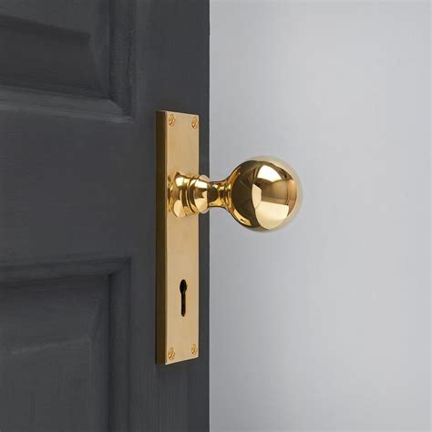 Brass Door Knobs Grace And Glory
