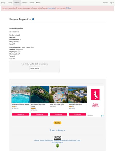 Harmonic Progressions Pdf