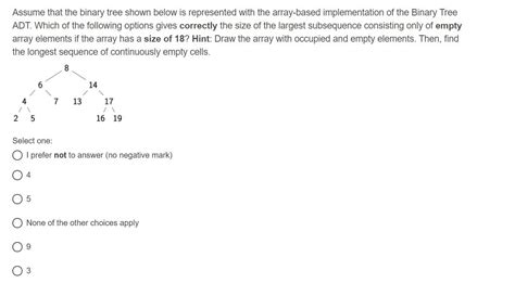 Solved Assume That The Binary Tree Shown Below Is Chegg