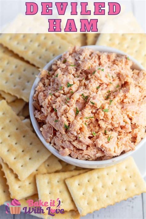 Tasty Deviled Ham Spread Is Perfect For Dipping With Crackers In 2024