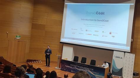 Presentation In Lleida With Halvard Thon