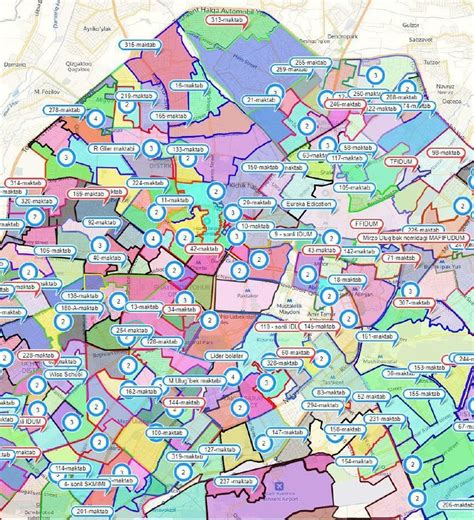 Hududlarga Biriktirilgan Maktablarni Ko‘rsatuvchi Onlayn Xarita Ishga Tushdi 22072019