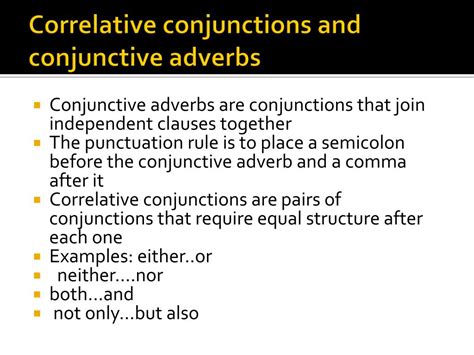 Ppt Subordinating And Coordinating Conjunctions Powerpoint Presentation Id 2513613