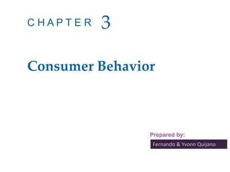 Pert 3 Consumer Behaviourpdf
