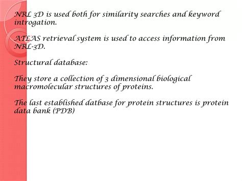 Protein Databases Pptx