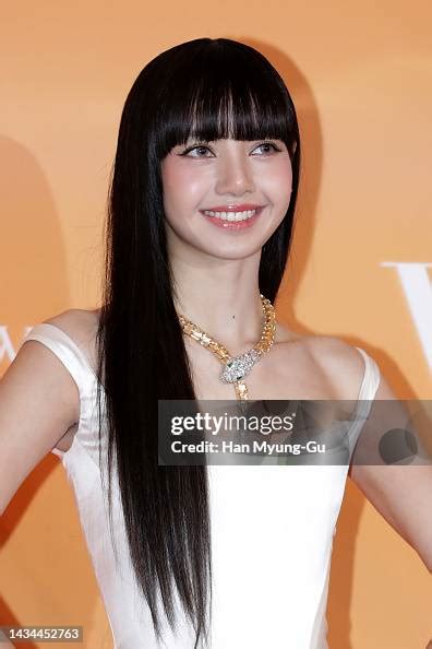 Lisa Aka Lalisa Manoban Of Girl Group Blackpink Attends The Bulgari