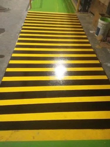 Zebra Corrosion Line Marking At Rs 50square Feet Anti Slip Flooring