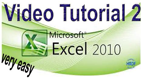 Excel 2010 Tutorial For Beginners 1 Microsoft Excel Youtube