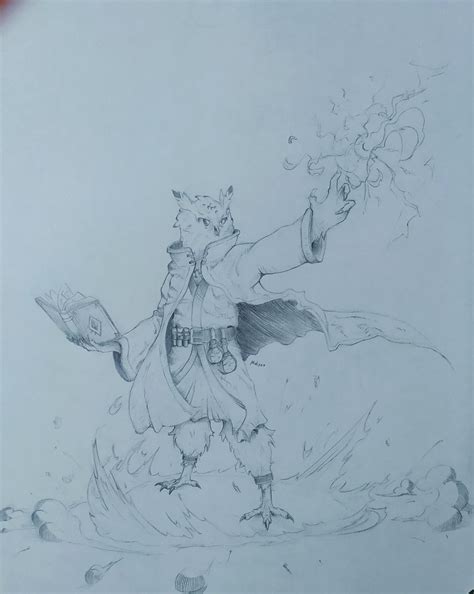 Owl Wizard Rcharacterdesigns
